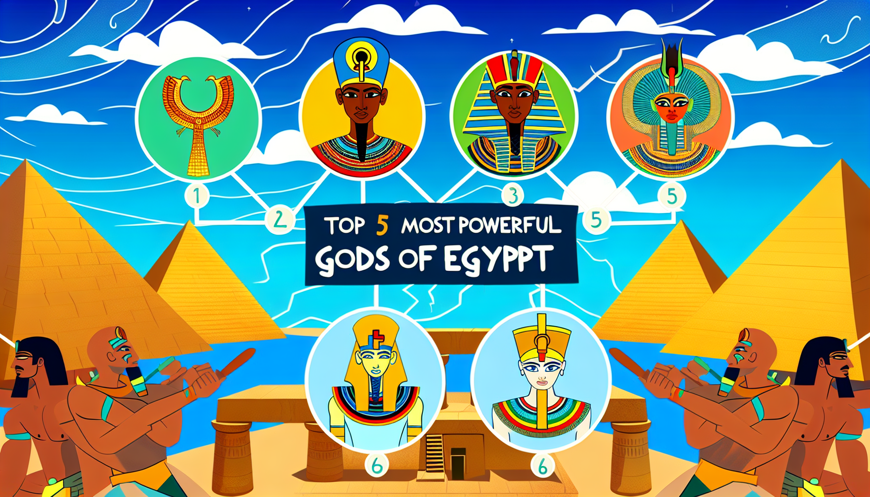 Top 5 most powerful gods of egypt